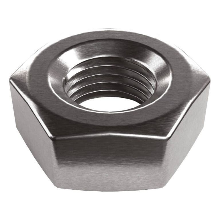 Hexagonal Full Nuts | Bright Zinc Plated | iDuct