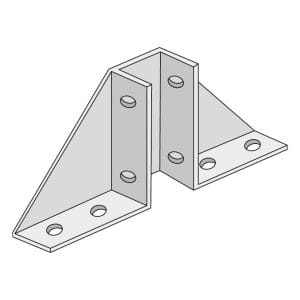 Channel Gusset Brackets | Duct Fixing | iDuct
